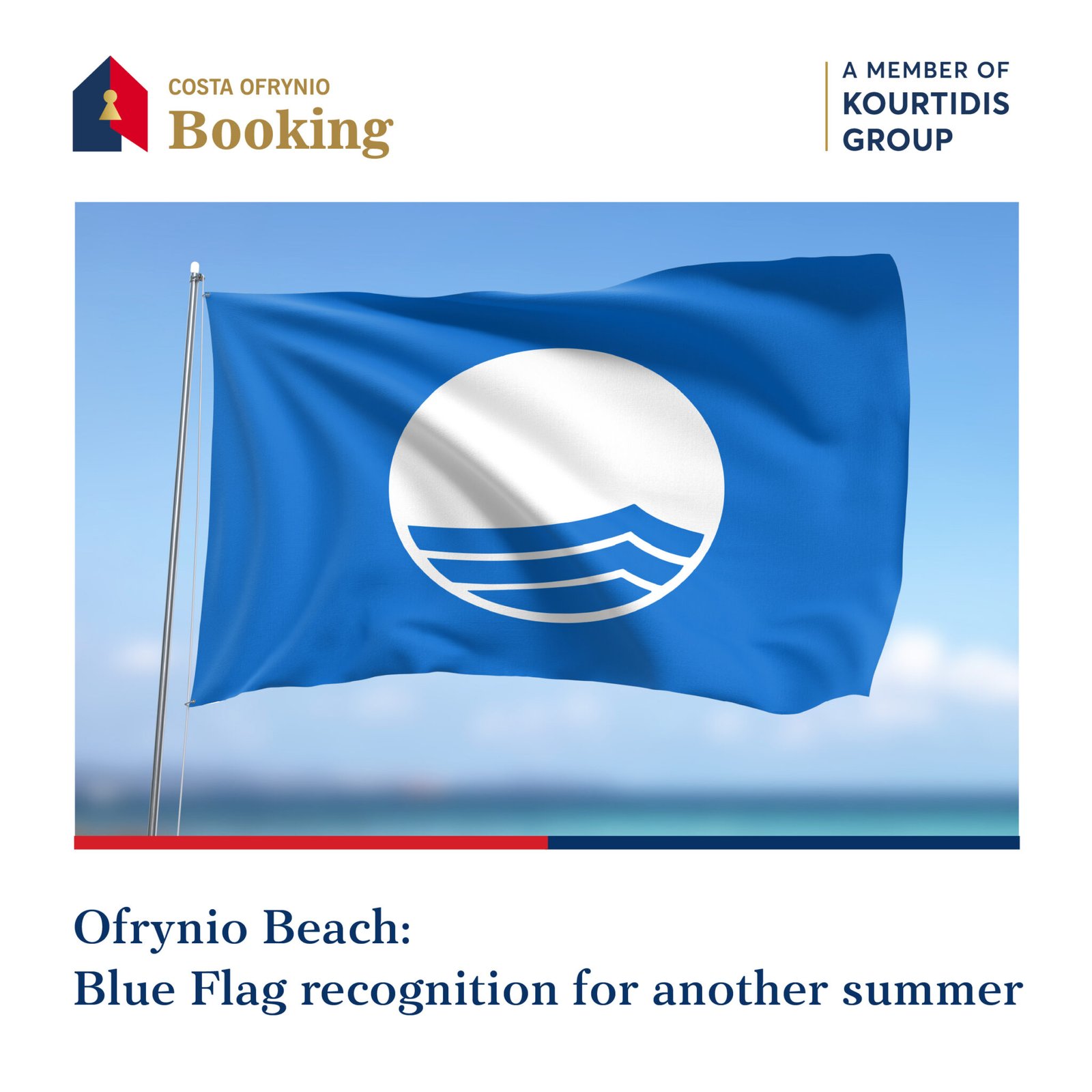 Ofrynio Beach: Blue Flag recognition for another summer – Costa Ofrynio ...